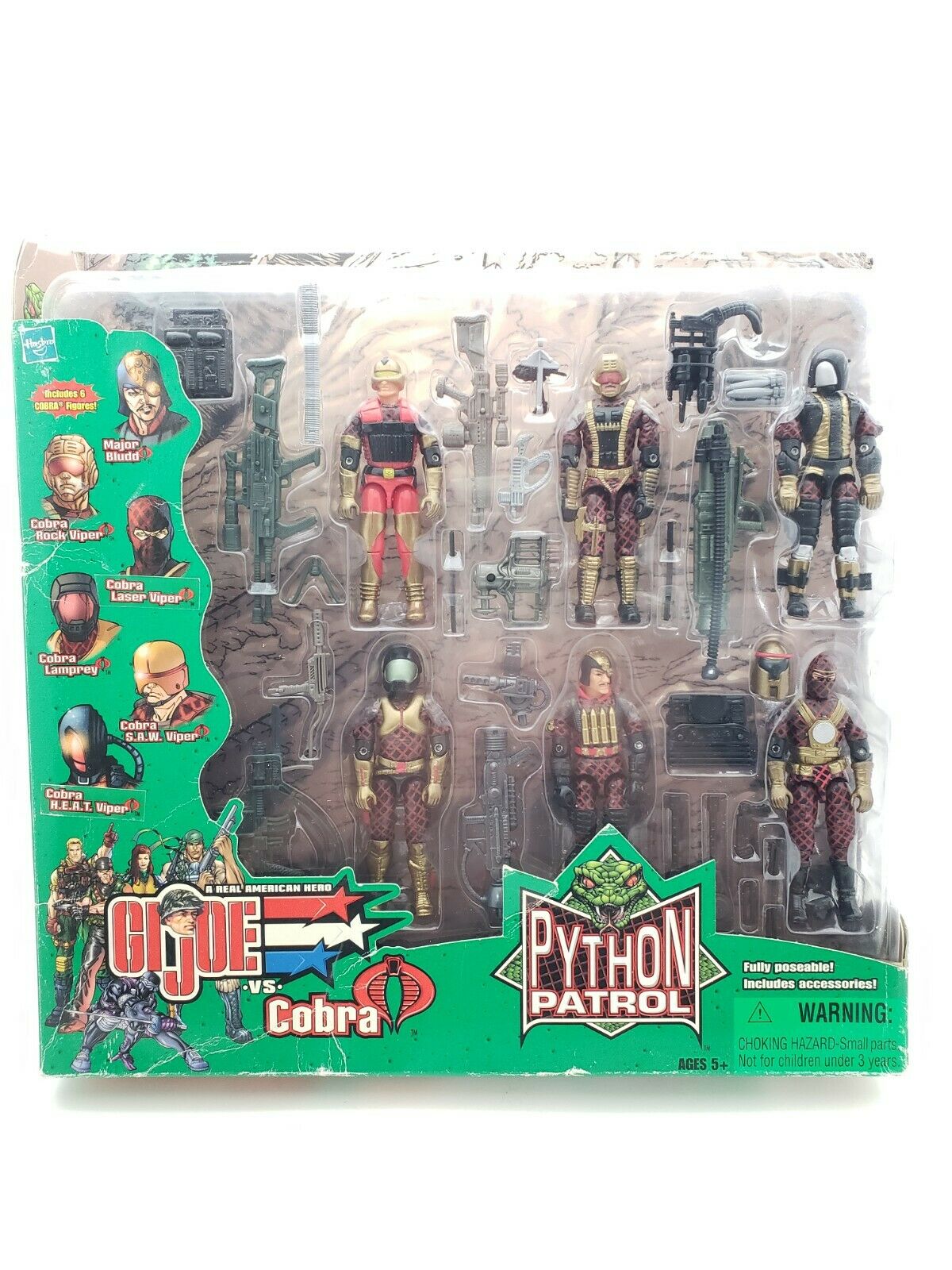 GI Joe vs Cobra – Python Patrol – Needless Toys and Collectibles