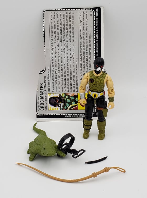 GI Joe CROC MASTER (v1) – Needless Toys and Collectibles