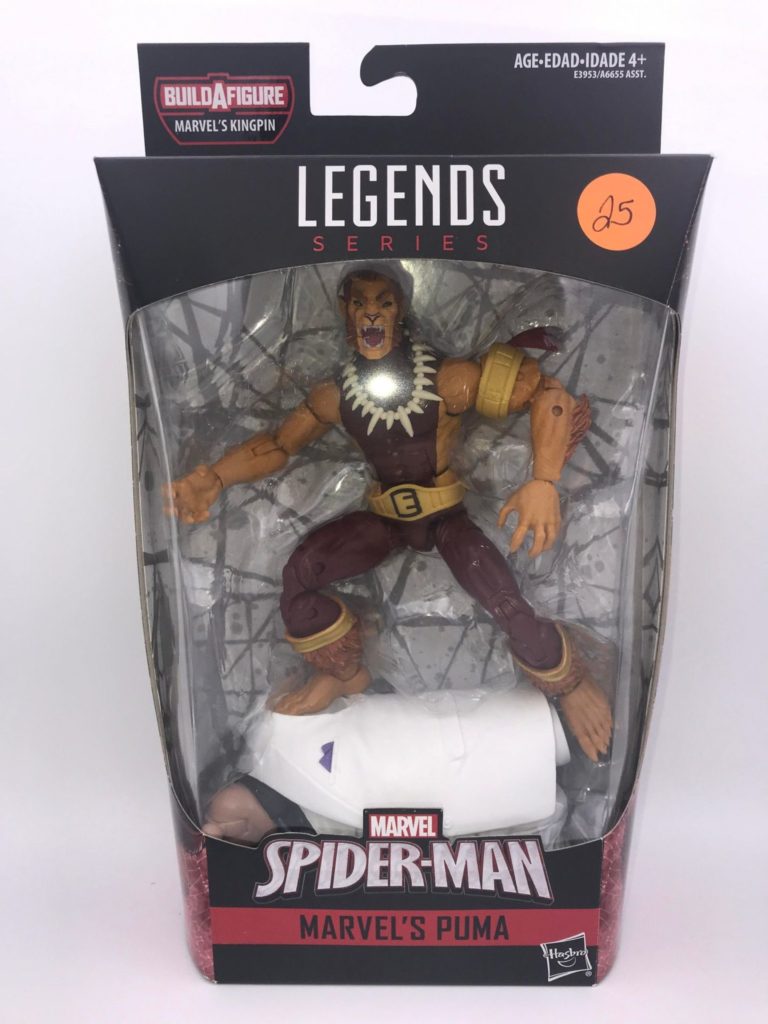 Marvel Legends Spider-Man Series Marvel’s Puma – Needless Toys and ...
