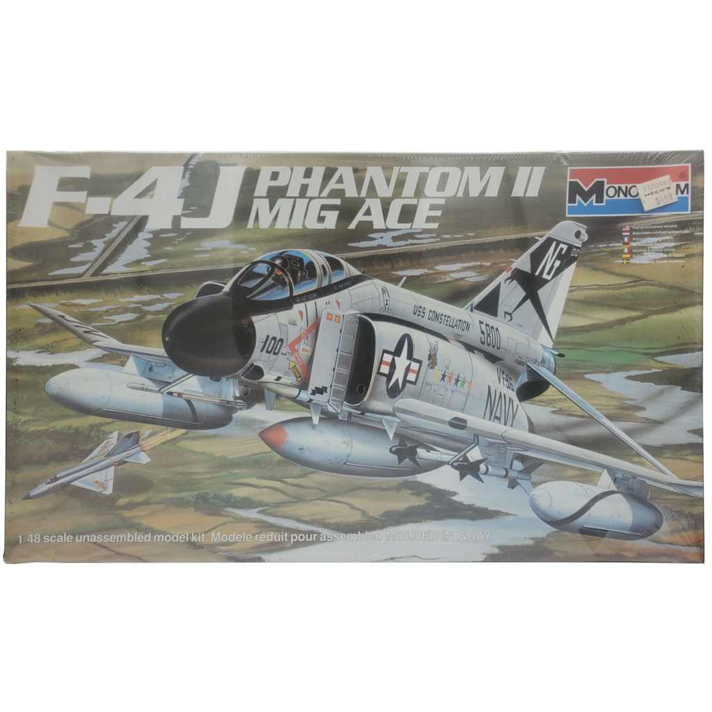 Monogram F-4J Phantom II MIG Ace – Needless Toys and Collectibles