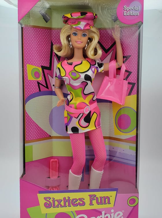 Mattel 1997 Sixties Fun Barbie Special Edition Retro Outfit – Needless ...