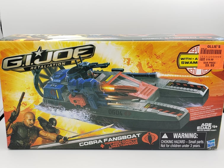 GI JOE RETALIATION COBRA FANGBOAT SWAMP VIPER – Needless Toys and ...