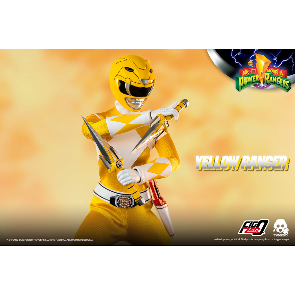 Yellow Ranger Sixth Scale Figure by Threezero – Needless Toys and ...