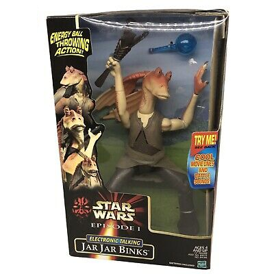 Star Wars Episode I Action Collection – Electronic Jar Jar Binks 12 ...