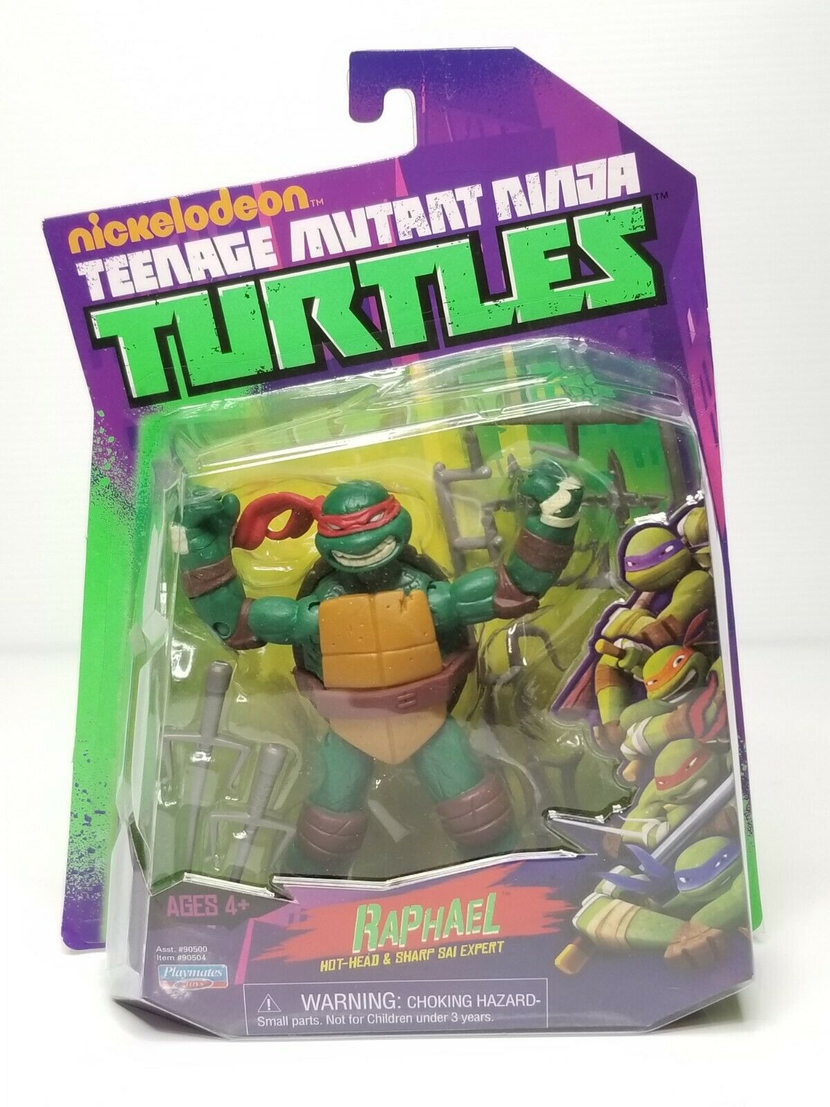 Raphael Teenage Mutant Ninja Turtle Action Figure – Needless Toys and ...
