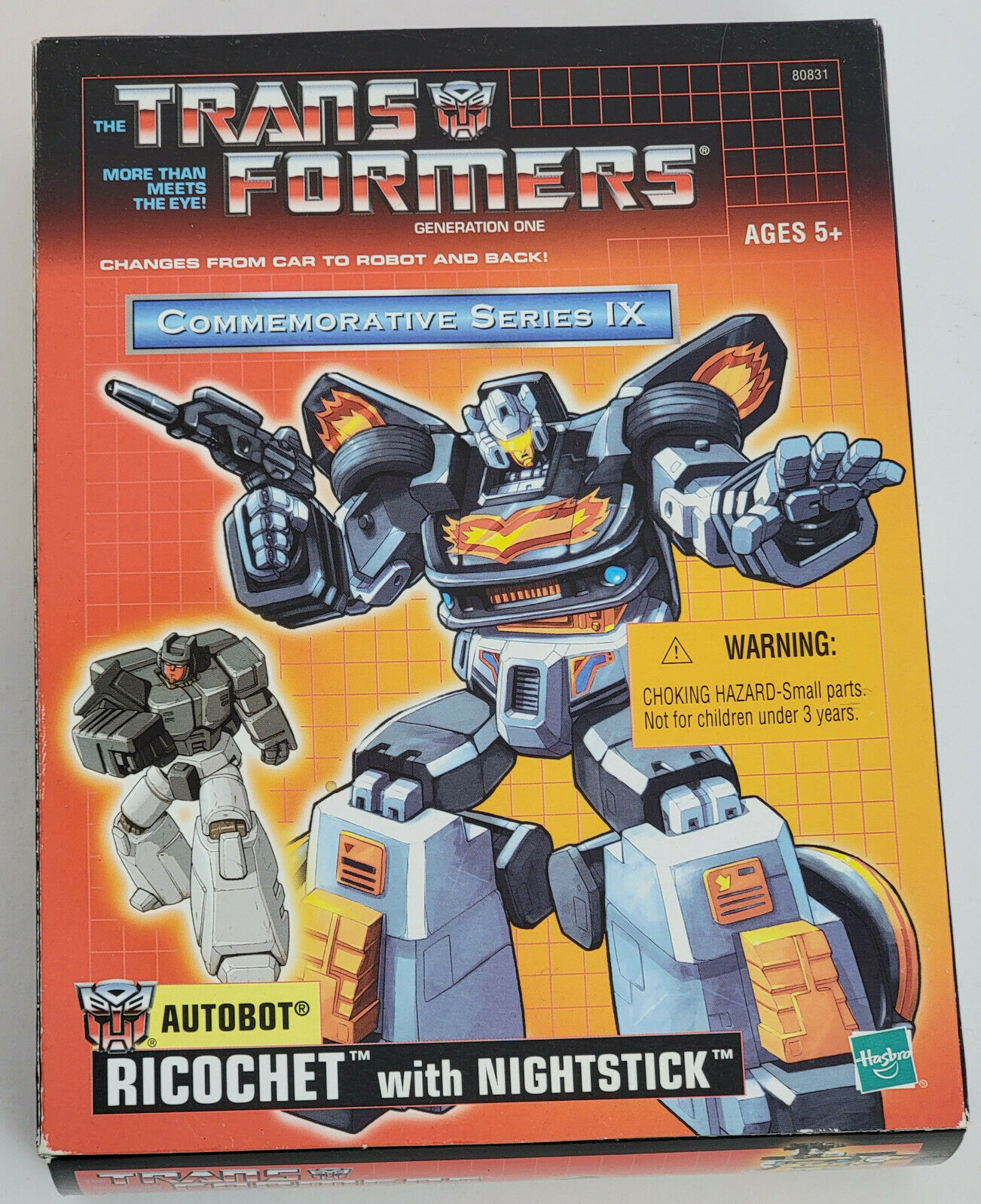 Transformers Commemorative Series IX – Ricochet with Nightstick ...
