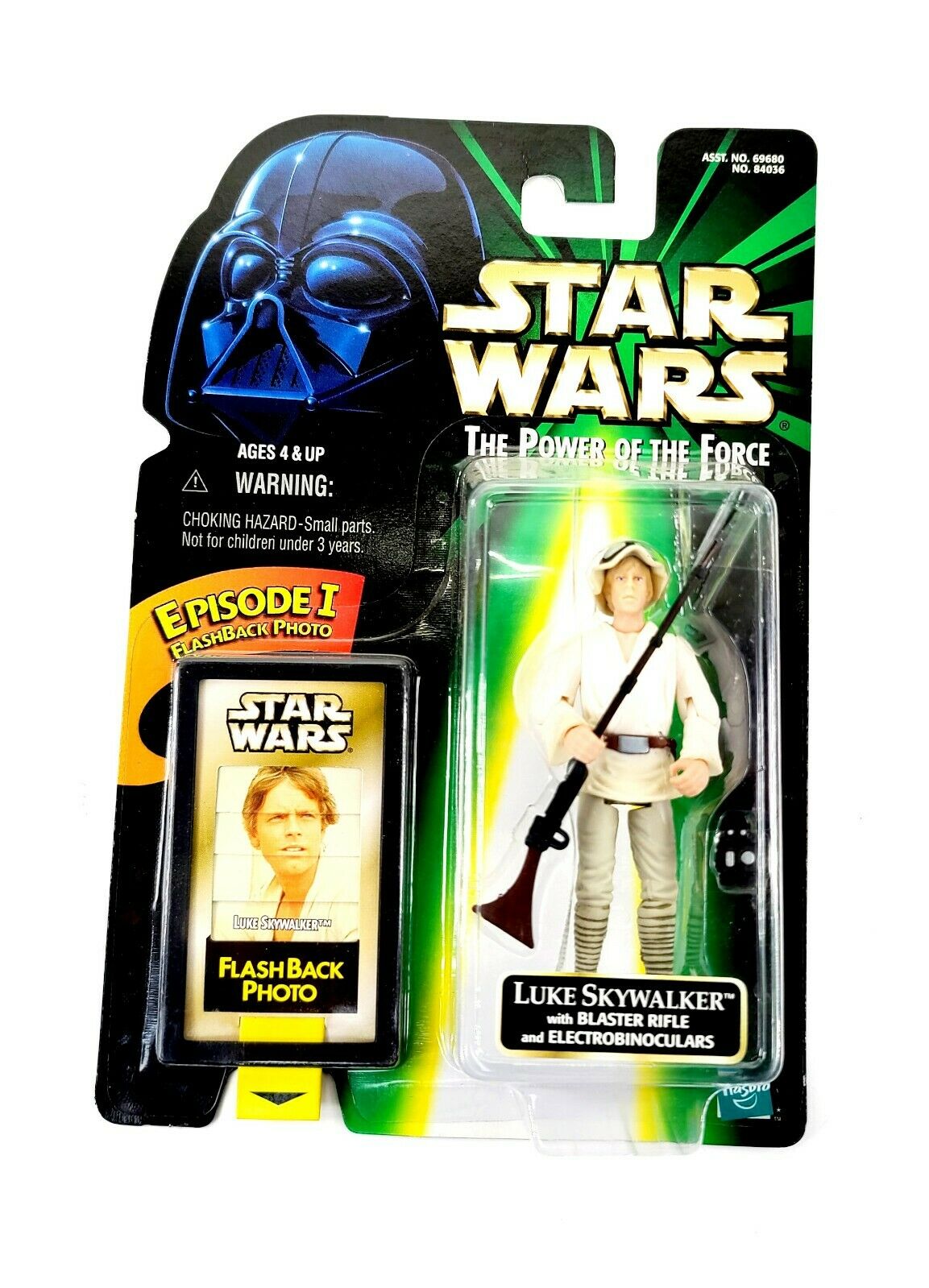 Star Wars Power of the Force – LUKE SKYWALKER with BLASTER RIFLE ...