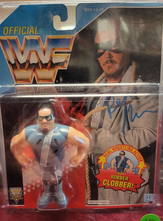Hasbro WWE Repo Man MOC Signed – Needless Toys and Collectibles