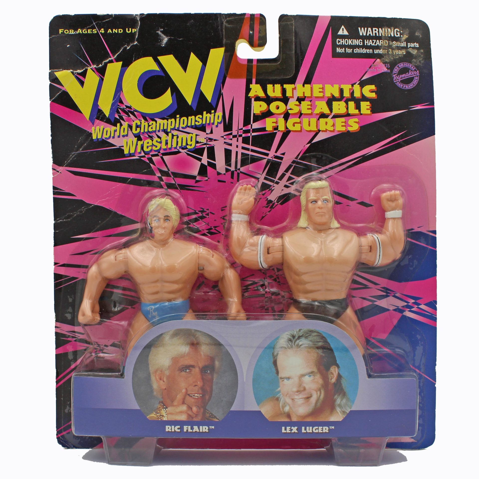 Toymakers WCW Ric Flair and Lex Luger – Needless Toys and Collectibles