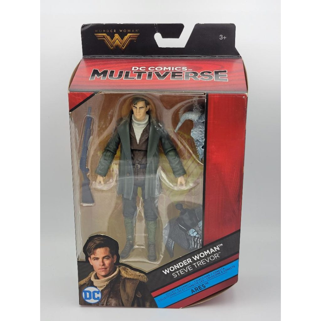 DC Wonder Woman Multiverse Ares Series Steve Trevor Action Figure ...
