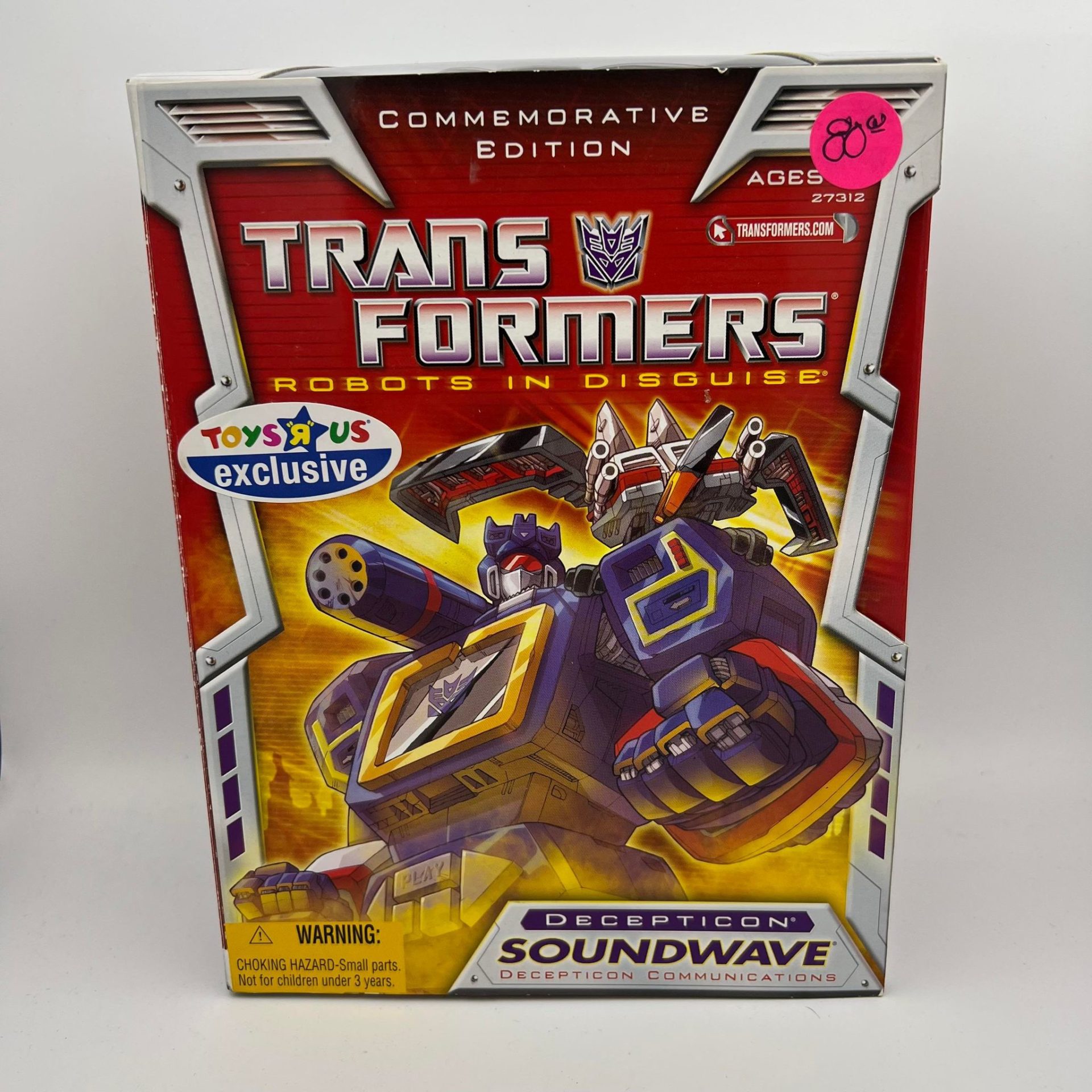 Transformers Commemorative Collection – Soundwave – Needless Toys and ...