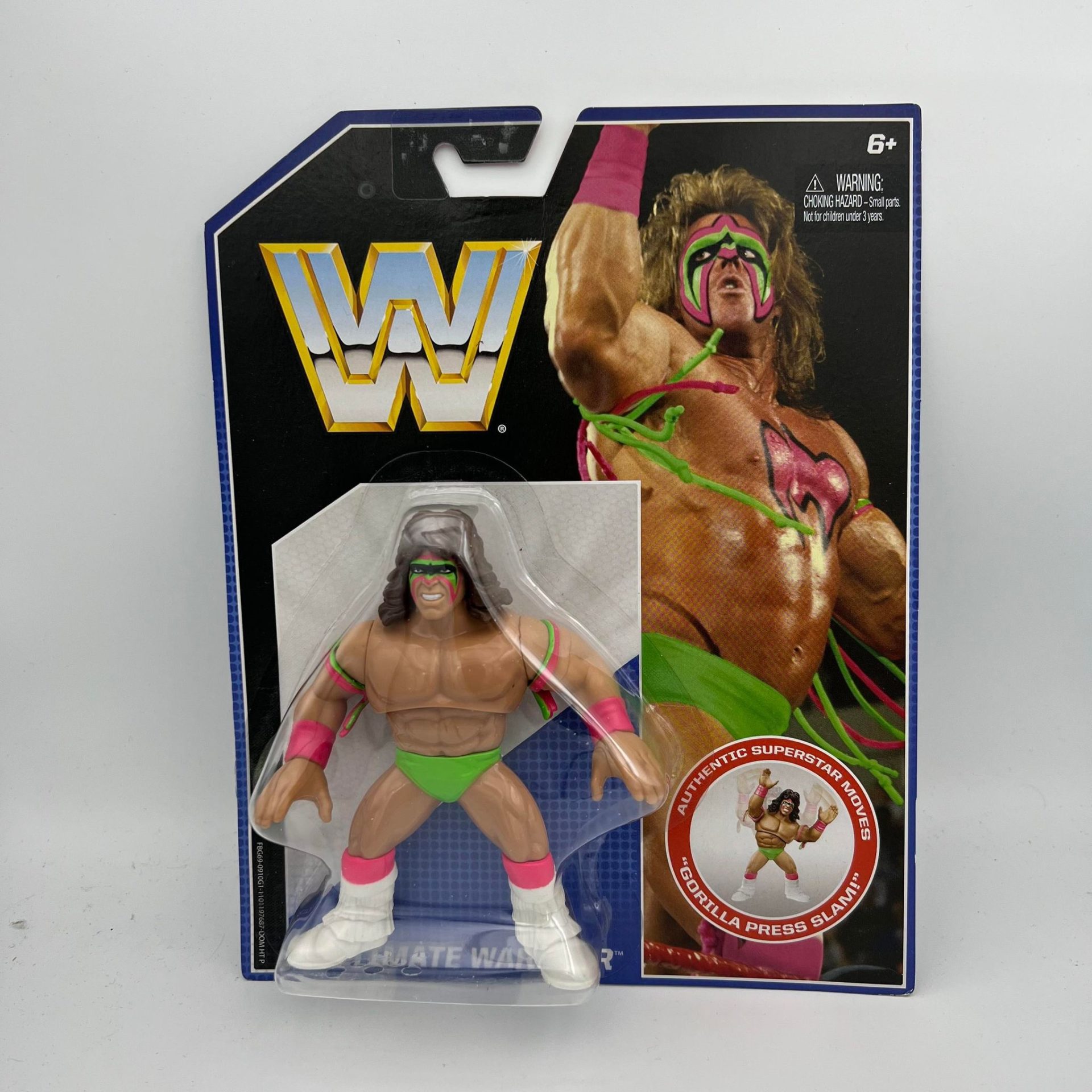 WWF – Ultimate Warrior – Needless Toys and Collectibles