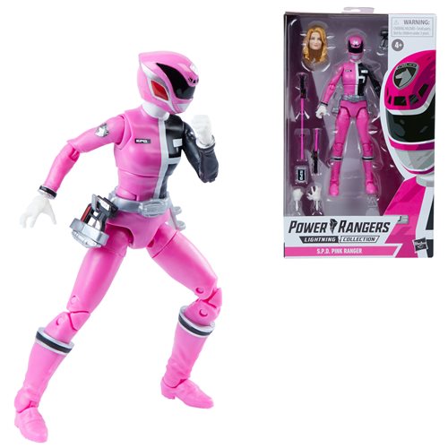 Power Rangers Lightning Collection S.P.D. Pink Ranger Figure – Needless ...