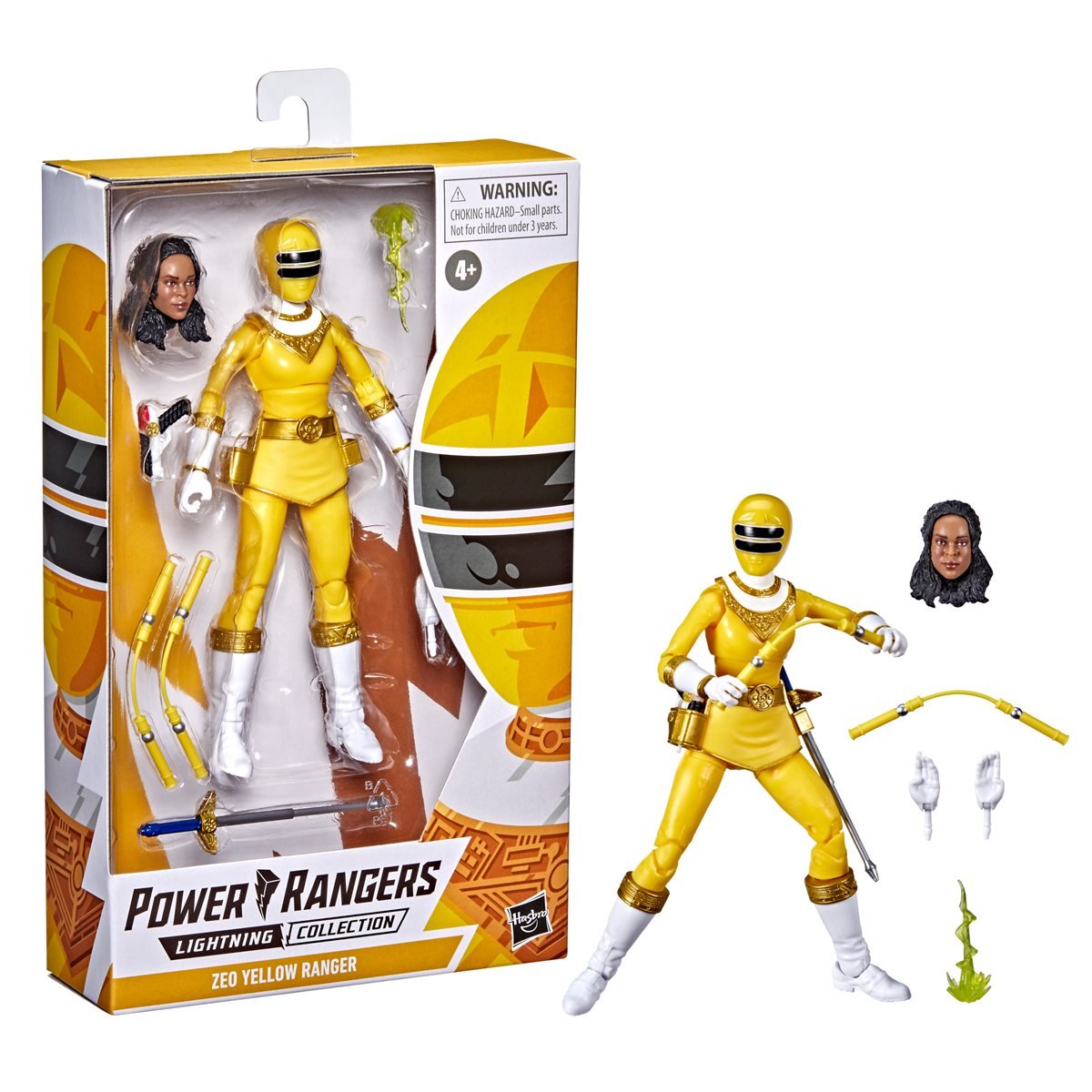 Power Rangers Lightning Collection Zeo Yellow Ranger – Needless Toys ...