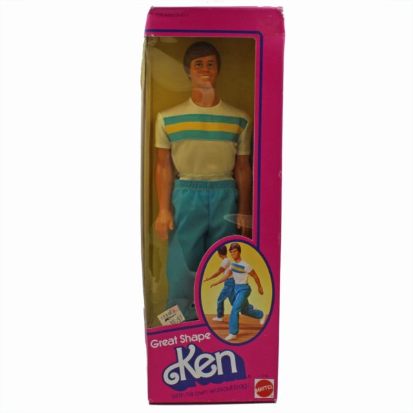 Vintage 1983 Mattel Barbie GREAT SHAPE KEN Doll Brown Hair – Needless ...