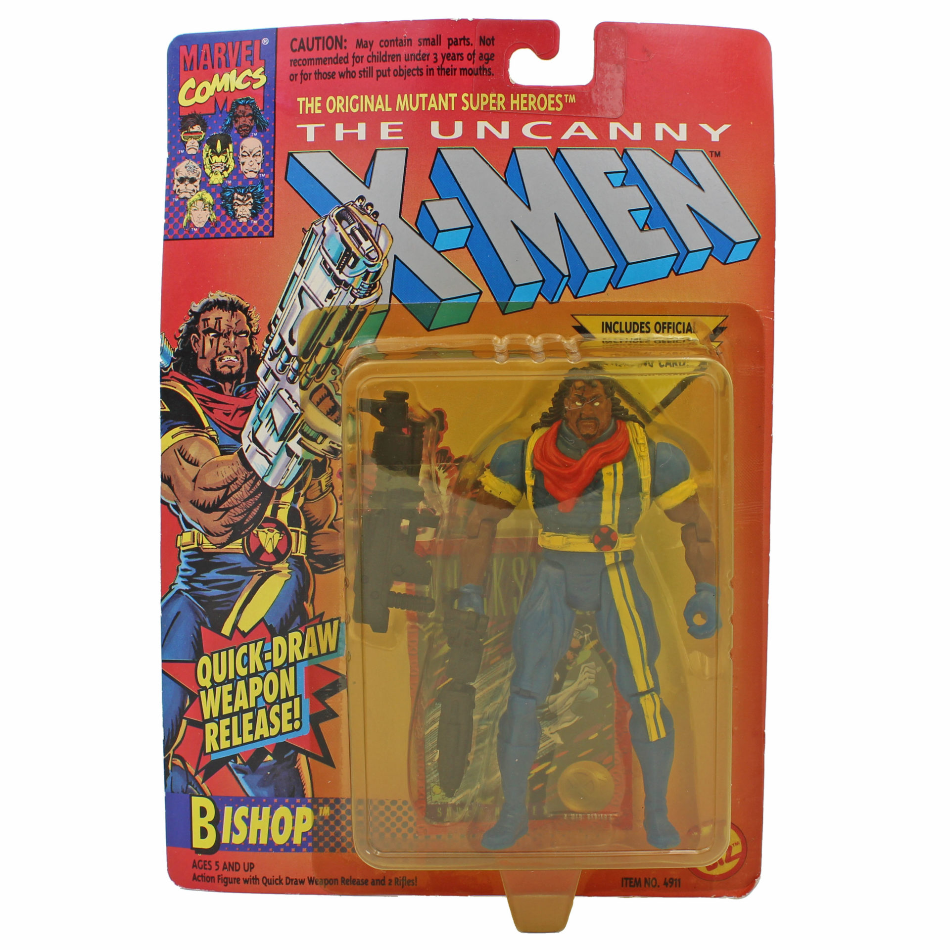 Marvel Comics Uncanny X-Men Bishop with Quick Draw Release Toy Biz ...