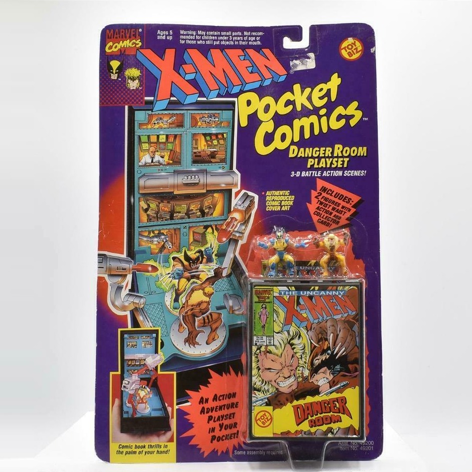X-Men Pocket Comics: Danger Room Playset – Needless Toys and Collectibles