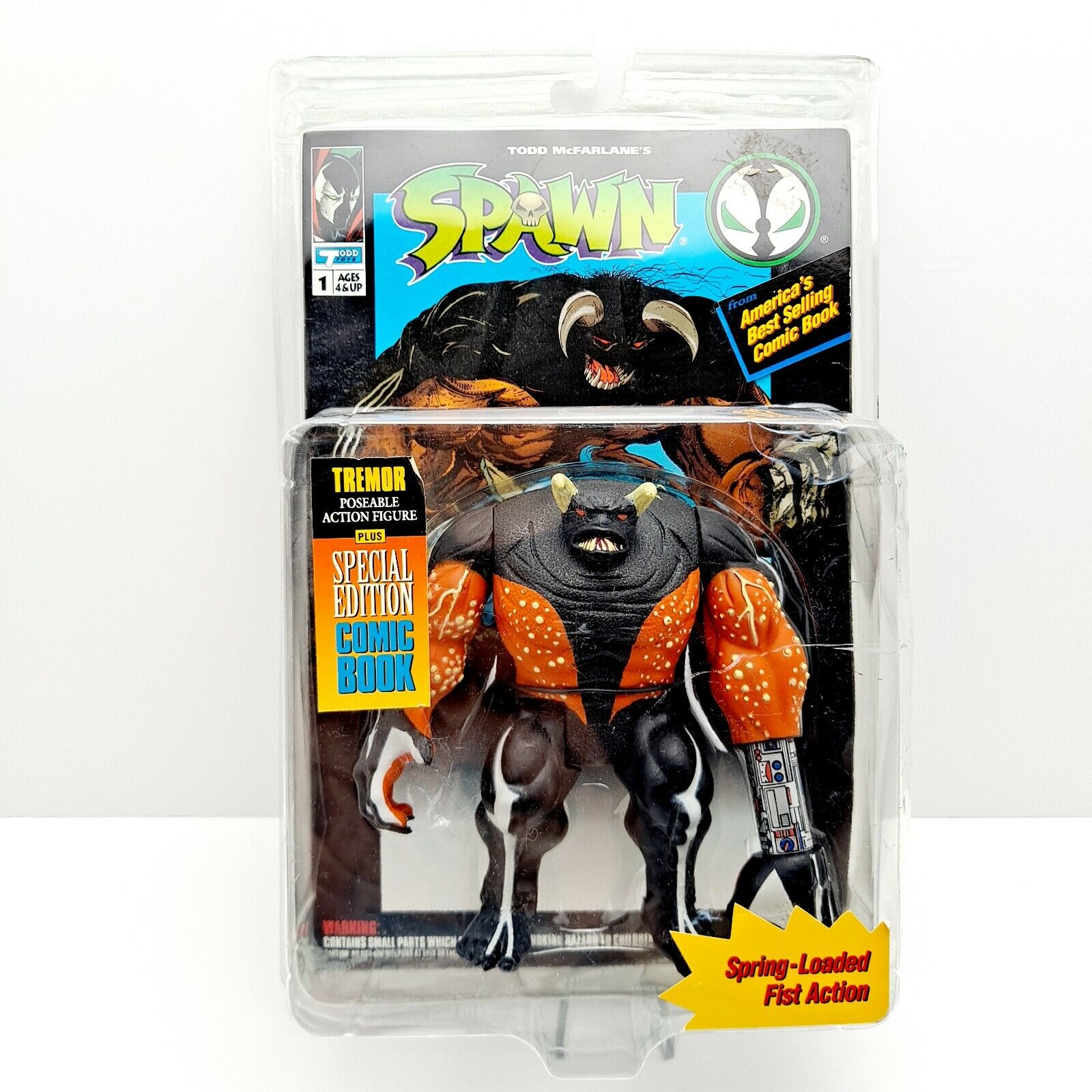 McFarlane Toys Spawn – Tremor with Spring-Loaded Fist Action – Needless ...