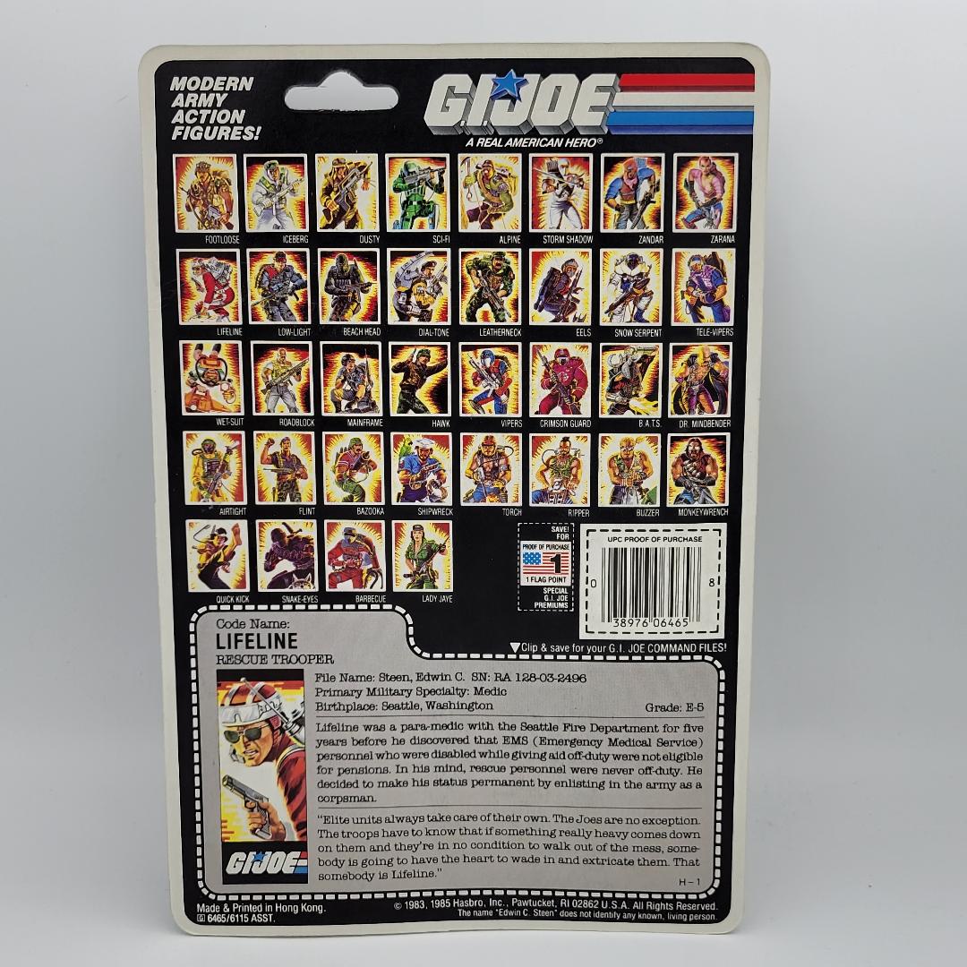 G.I. Joe Life-Line- MOC – Needless Toys and Collectibles