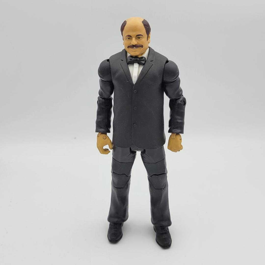 WWE Elite Howard Finkel figure BAF – Needless Toys and Collectibles