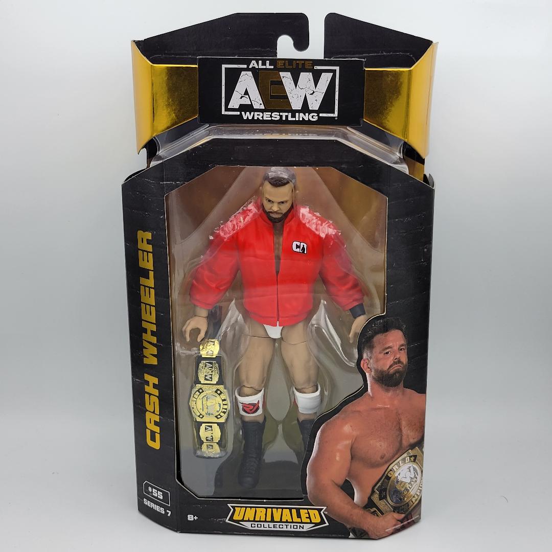 AEW – Cash Wheeler #55 (Series 7) – Needless Toys and Collectibles