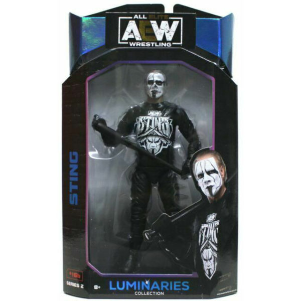 Sting AEW Unmatched Series 2 #16b Action Figure – Needless Toys and Collectibles