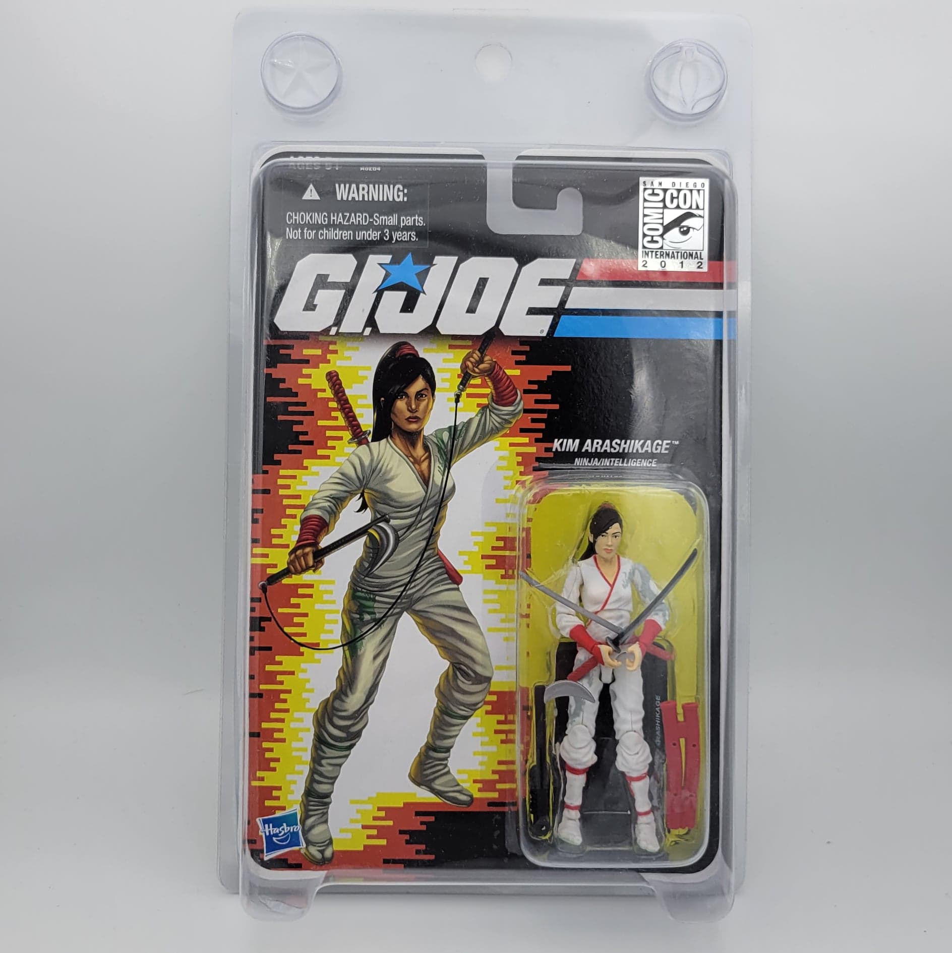 GI Joe SDCC Kim Arashikage (White- Jinx) – Needless Toys and Collectibles
