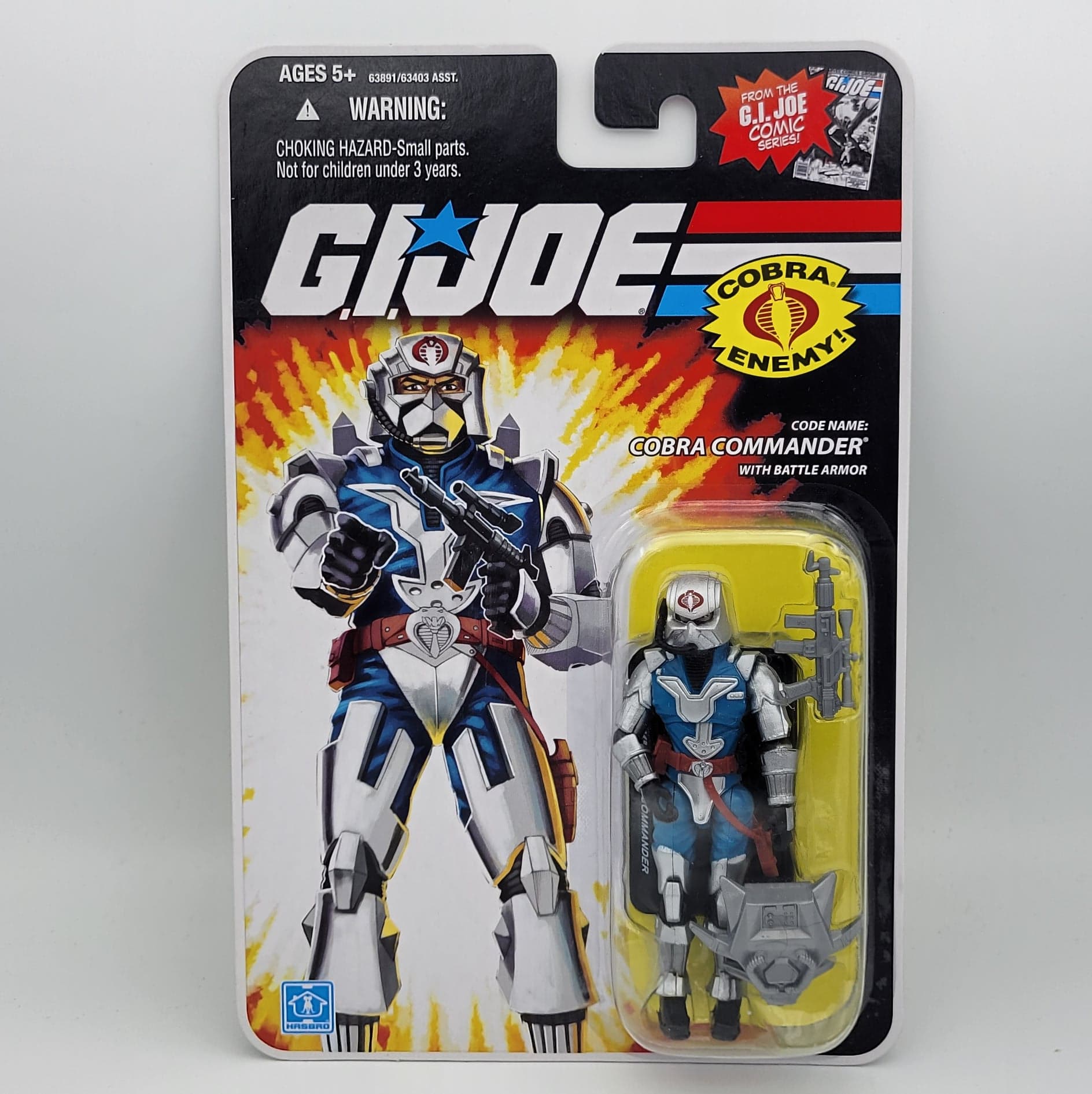 GI Joe – 25th Battle Armor Cobra Commander – Needless Toys and Collectibles