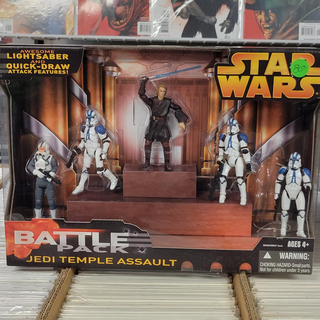 Star Wars Battle Pack Jedi Temple Assault – Needless Toys and Collectibles