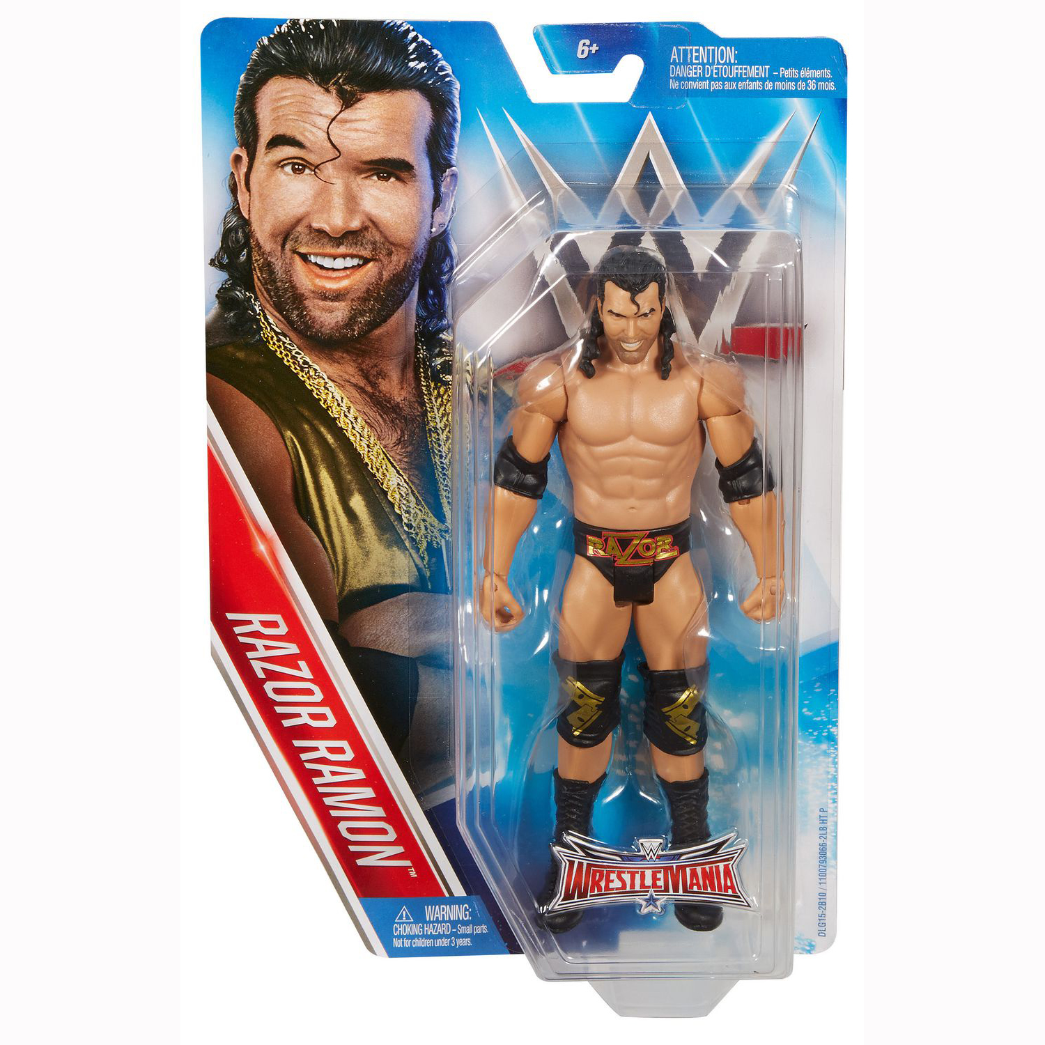 Mattel WWE Wrestlemania 32, Razor Ramon Figure – Needless Toys and ...