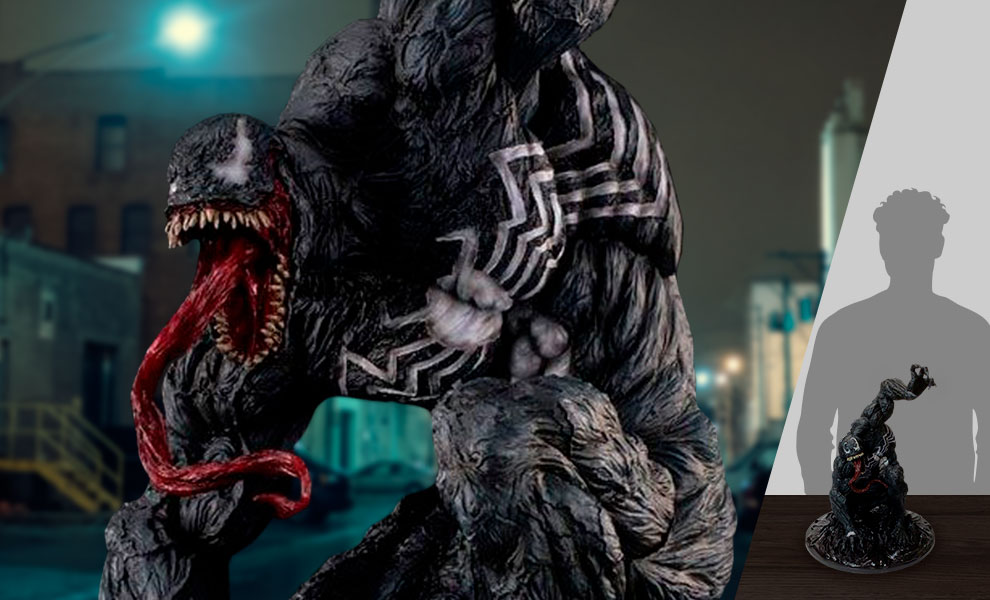 Venom Statue by Sentinel Sofbinal Series 1.5 with Display Base ...