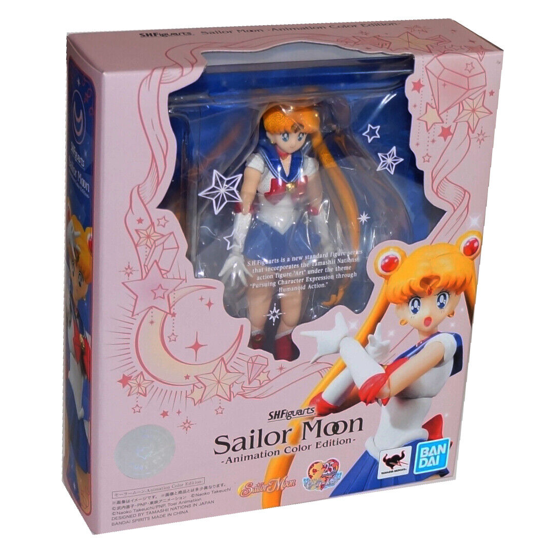 Sailor Moon S.H.Figuarts Sailor Moon (Animation Color Edition) – Needless Toys and Collectibles