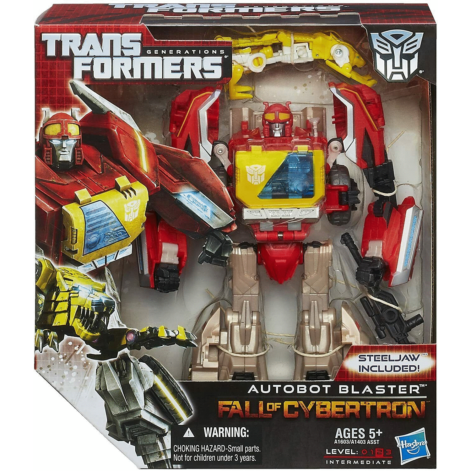 Transformers Generations Fall of Cybertron Autobot Blaster Voyager ...