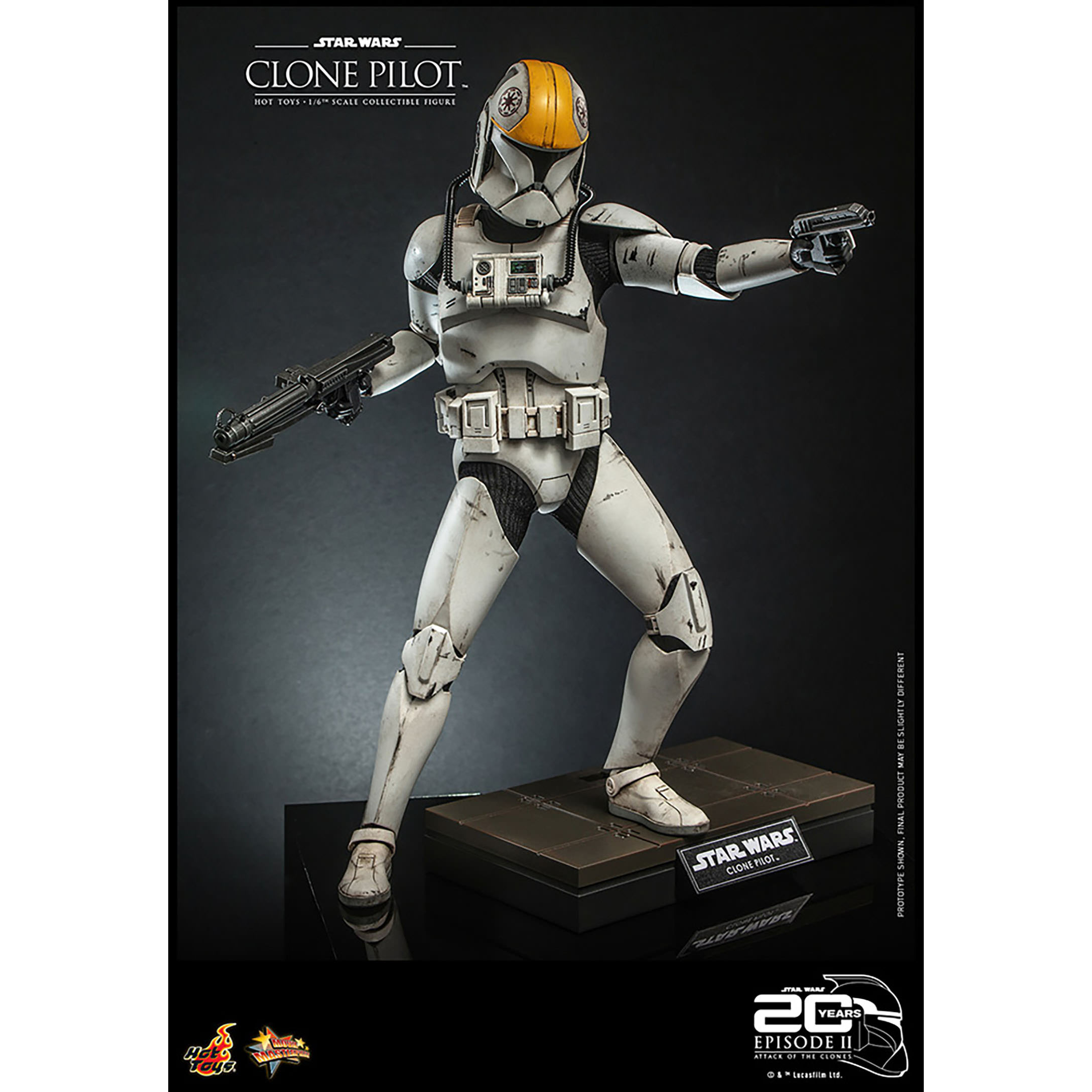 Star Wars: Clone Pilot Sixth Scale Figure by Hot Toys – Needless Toys ...