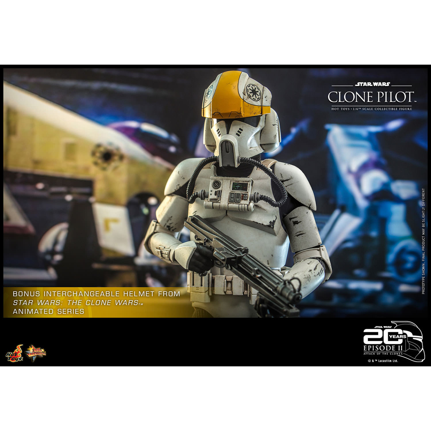 Star Wars: Clone Pilot Sixth Scale Figure by Hot Toys – Needless Toys ...
