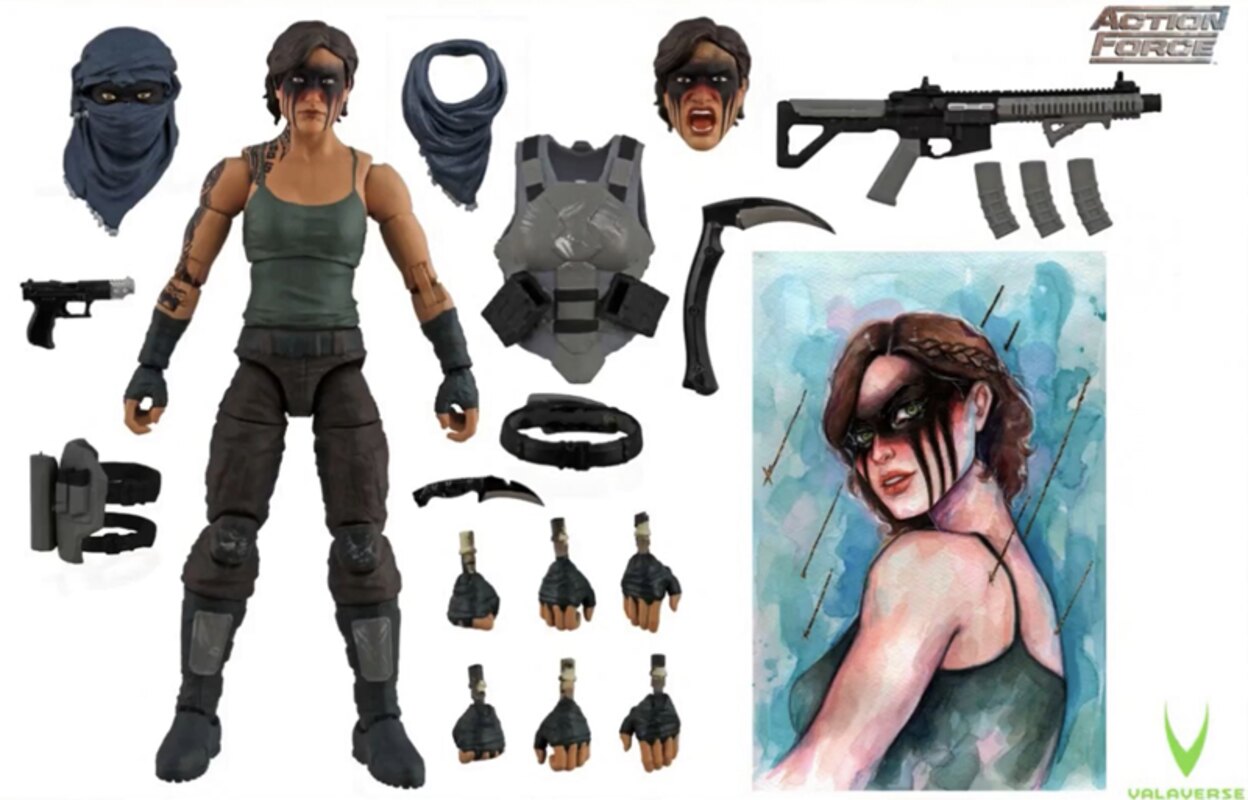 Valaverse Action Force Eclipse- Joefest 2023 – Needless Toys and ...