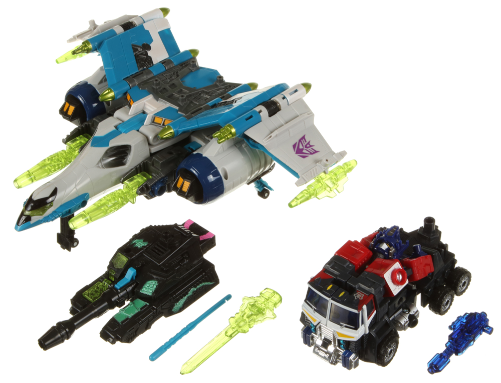 Transformers Energon Powerlinx Optimus Prime Megatron TRU Sealed MISB ...