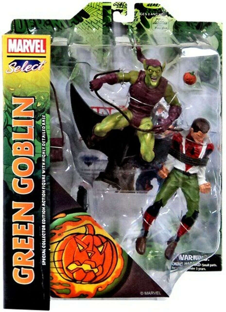Marvel Select Green Goblin Action Figure – Needless Toys and Collectibles