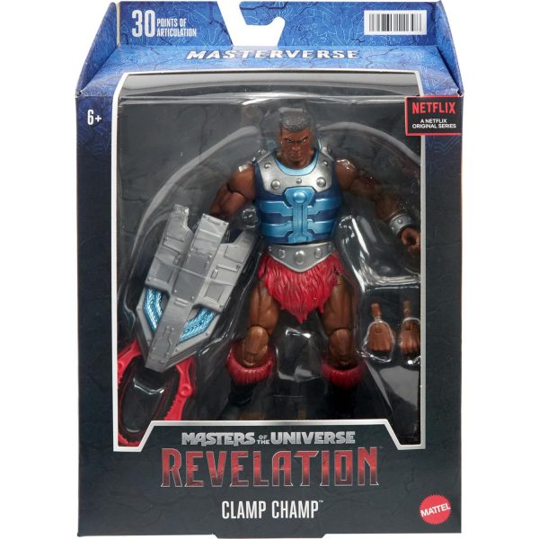 Mattel Collectible – Masters of the Universe Masterverse Clamp Champ ...