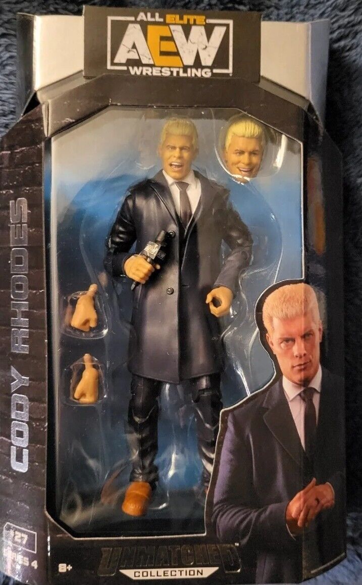AEW Unmatched Series 4 Cody Rhodes #27 Action Figure 2022 – Needless ...