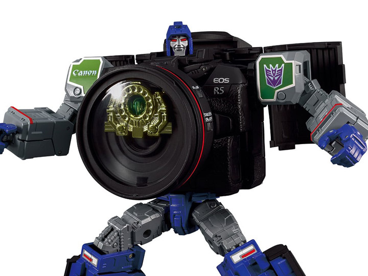 Transformers x Canon Camera Decepticon Refraktor R5 – Needless Toys and ...