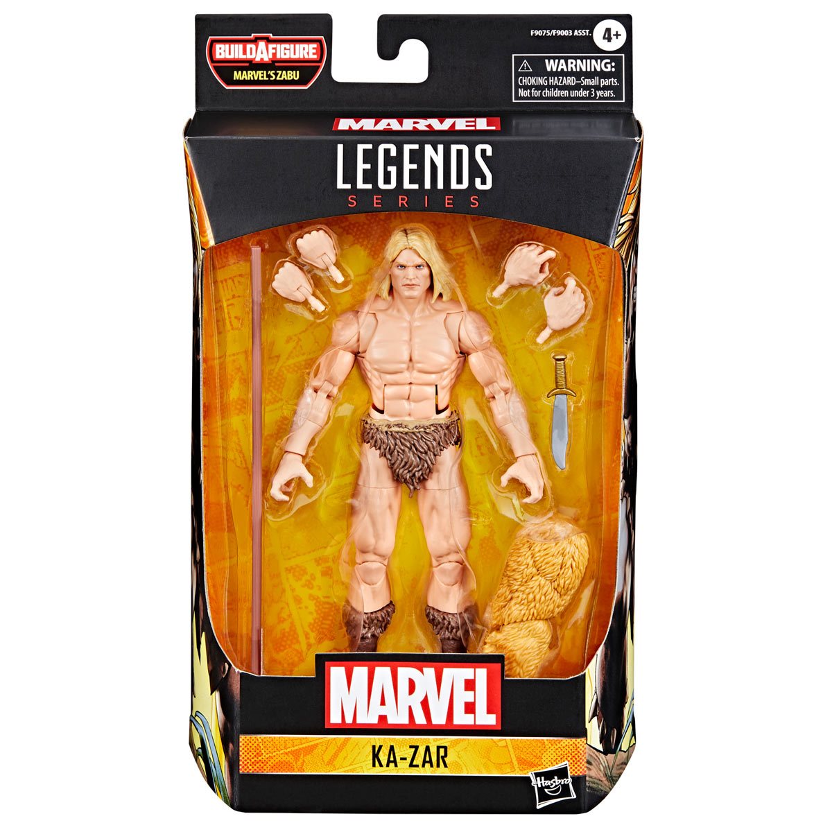 Marvel Legends Zabu Series Ka-Zar 6-Inch Action Figure – Needless Toys ...